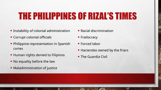 Chapter 2 rizal | PPTX