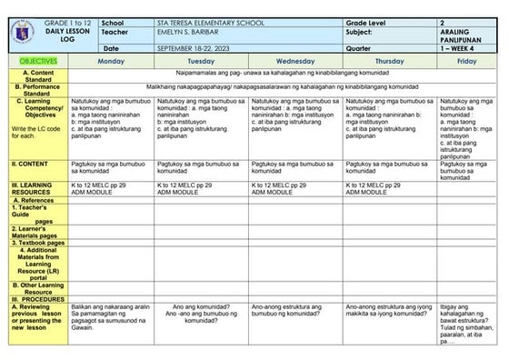 AP 2 WEEK 3 MGA INSTITUSYON SA KOMUNIDAD.pptx