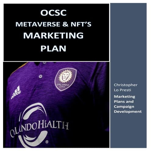 OCSC Metaverse & NFT Marketing Plan | PDF