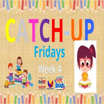 catch up fridays powerpoint presentation | PPTX