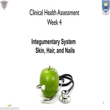 Week 4 CHA Integumentary Assessment.pptx