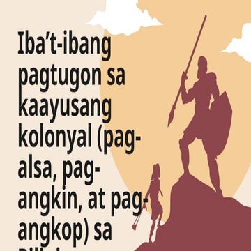 WEEK 4 DAY 1 ARALING PANLIPUNAN GRADE 7 KOLONYALISMO | PPTX