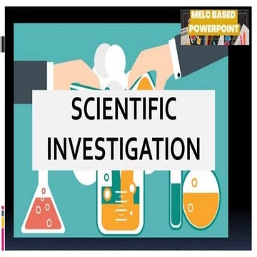Scientific Investigation PowerPoint Presentation | PPTX