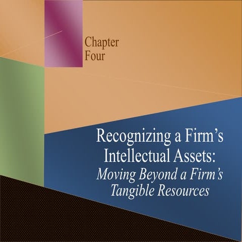 Week 4 Recognizing a Firm’s Intellectual Assets.ppt