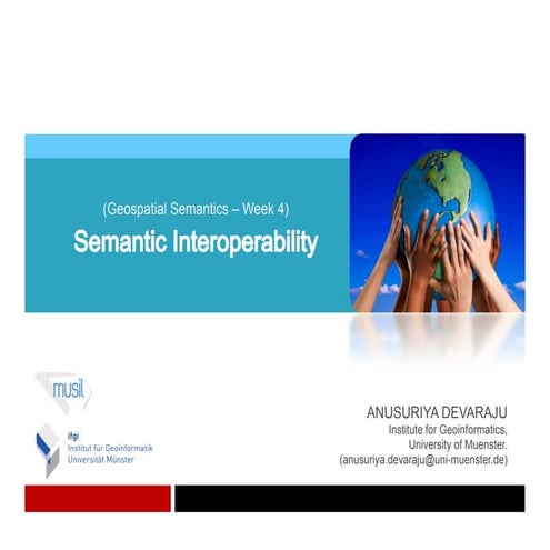 Semantic interoperability | PDF