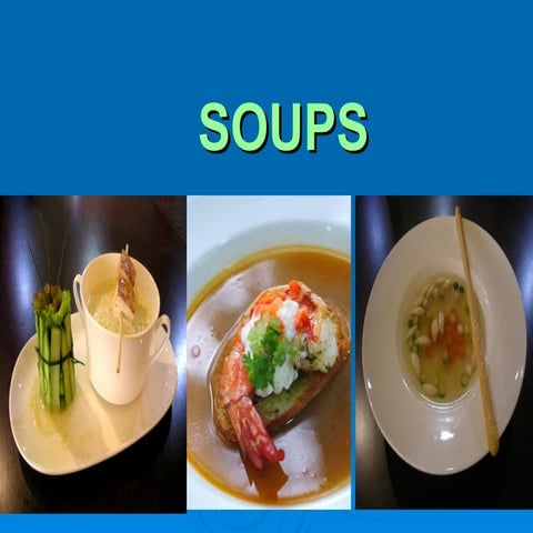 Week 4 soups | PPT