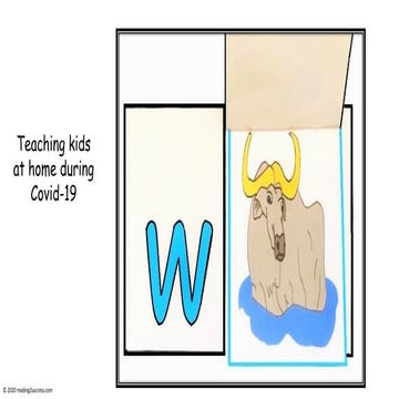 Teaching kids letters and sounds at home during covid-19 | PDF | Fish ...