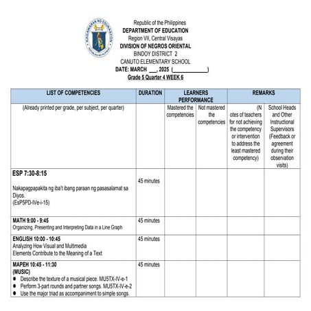 DAILY LESSON LOG FOR GRADE 5 WEEK 5.docx