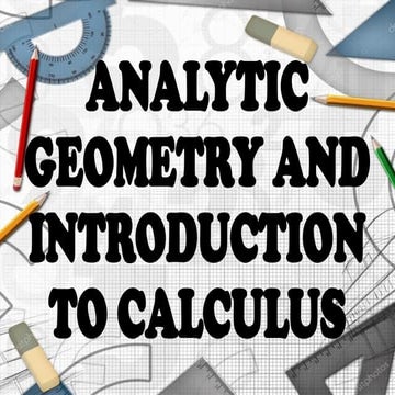 Analytic Geometry and Introduction to Calculus - Quarter 3 Week 1 - 2.pptx