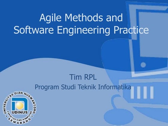 Metode Pengembangan Perangkat Lunak: Agile Development | PDF