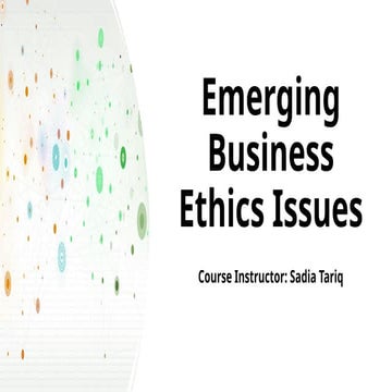 03 ethical issues in business | PPT