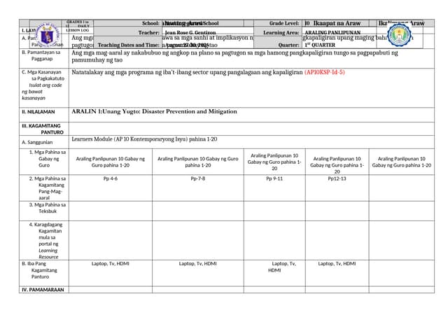 MASUSING BANGHAY ARALIN sa Filipino 7.docx