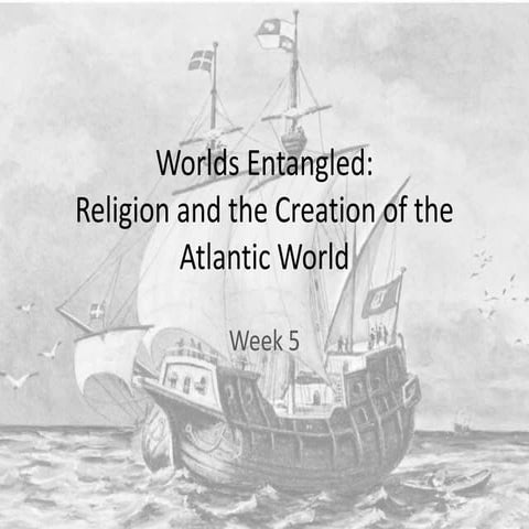 Week 3 (Reformation and Exploration) | PPTX