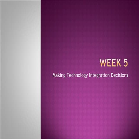 Week 5 Making Decisions | PPT | Internet for Beginners | Internet