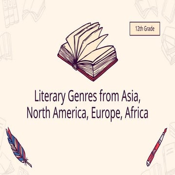WEEK 6 21ST.pptx lesson about literary genres | PPT