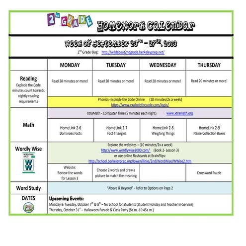 Week 6 2nd grade | PPT