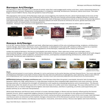 Baroque and Rococo Art/Design | DOCX