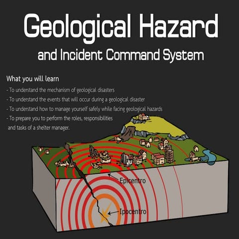 geo hazard and Incident command systems | PDF