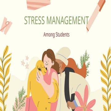 Week 6 Stress Management Among Students.pptx