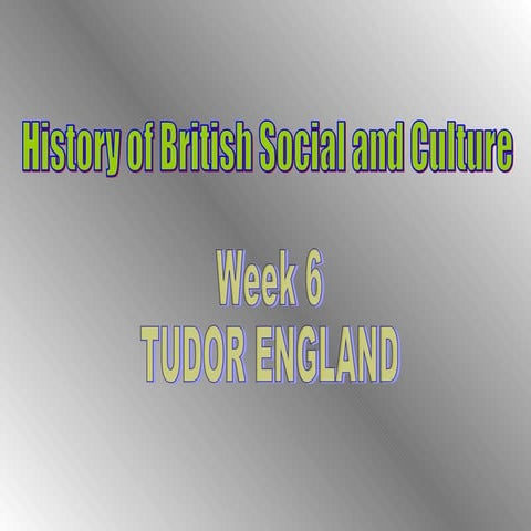 The tudors | PPT