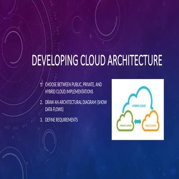Week 7 - Developing cloud architecture.pptx