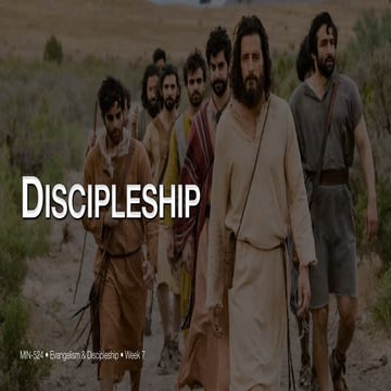 Week 7 - Discipleship | PDF