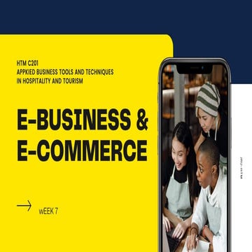 Week 7 e-commerce and e-business | PPT