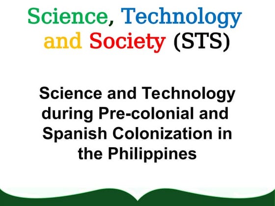 Science and Technology during American Regime | PPT
