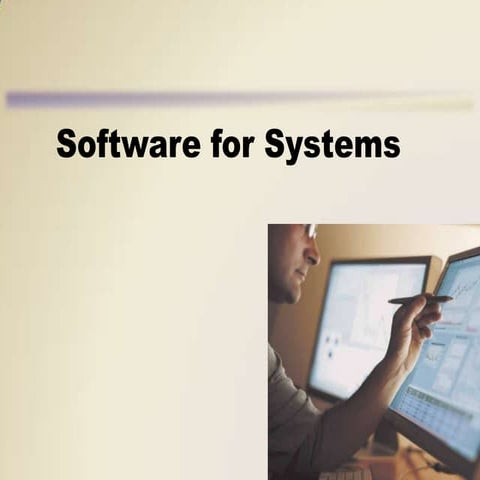 Week 7 & 8 | PPTX | Operating Systems | Computer Software and Applications