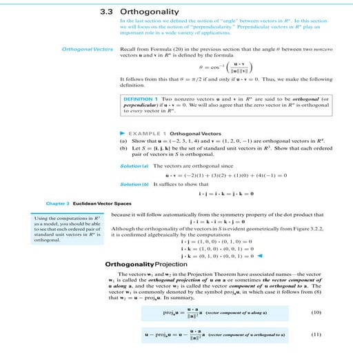 Orthogonality | PPTX