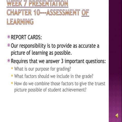 Week 7 presentation | PPT