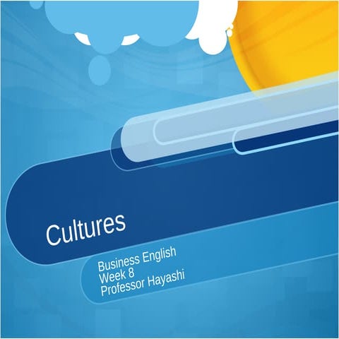 Practical Business English - Week9 culture | PPT