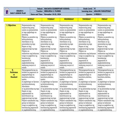 DAILY LESSON LOG SIX WEEK 8 - DLL-AP.docx