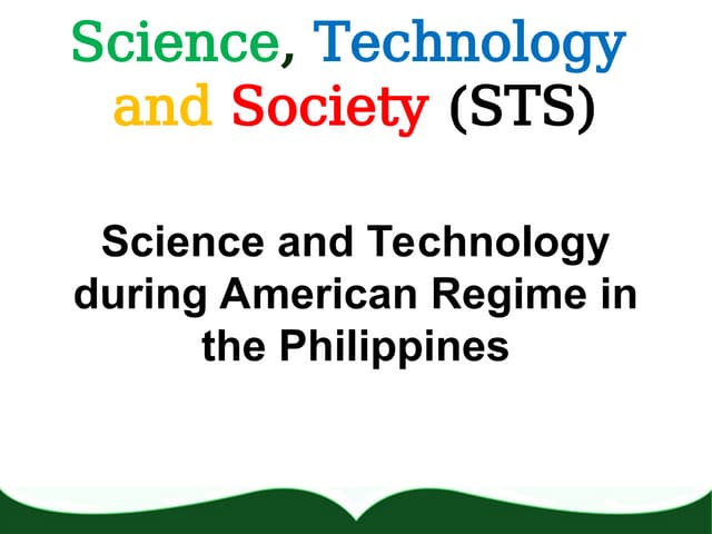 Science and Technology and Society during Pre colonial Era | PPT