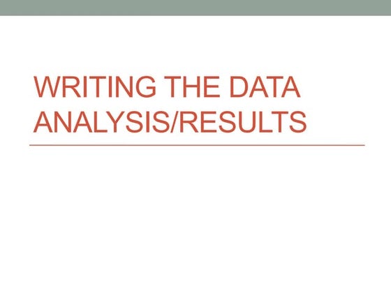 Writing Results and Discussion, Summary and Conclusion.pptx