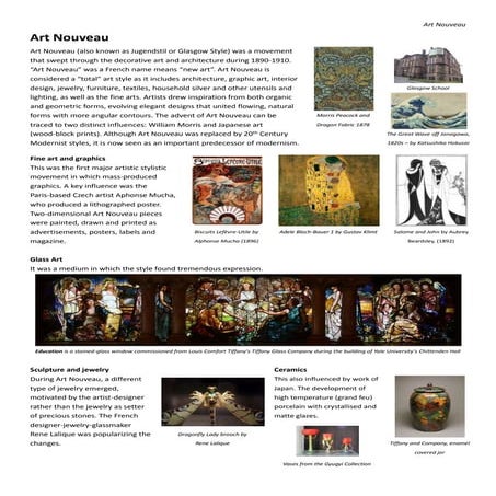 Week 8 Art Nouveau | DOCX