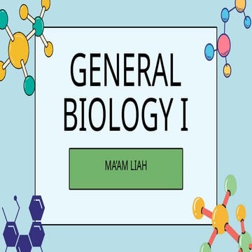 WEEK 8_Biomolecules- General Biology 1- ppt | PPTX