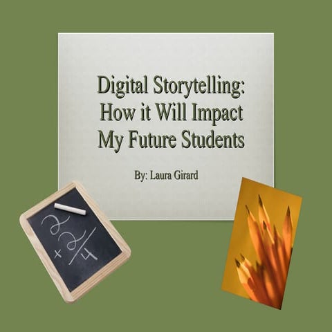 Digital Storytelling | PPTX