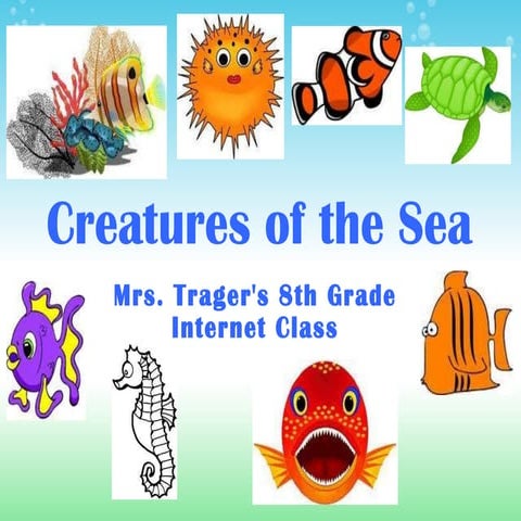 Sea Creatures | PPT