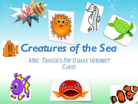 Sea Creatures PowerPoint | PPT