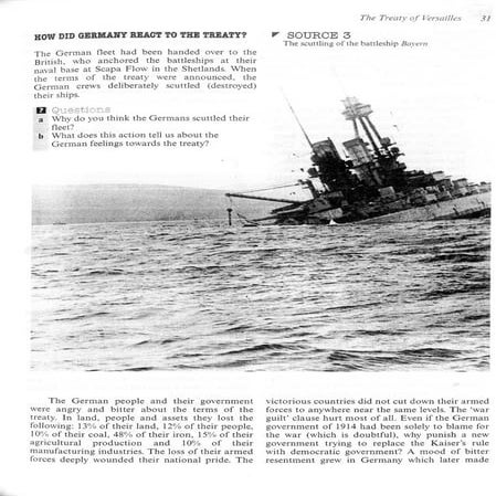 Week 5 - WWI and the Treaty of Versailles | PDF