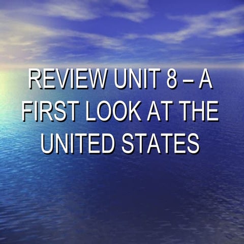 Geography of the united states | PPT