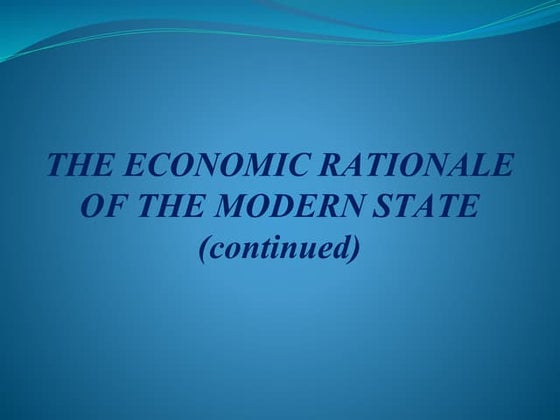 Week 9_Lec 1 The Economic Rationale of the Modern State.pptx