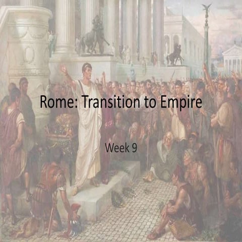 Week 9 (The Roman Empire) | PPTX