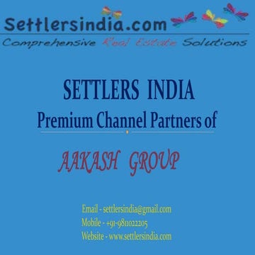 Aakash Group New Project Weekend address Dumas Surat | PPTX