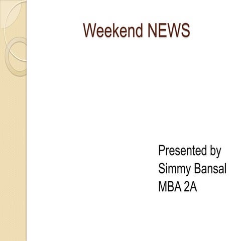News ppt | PPTX