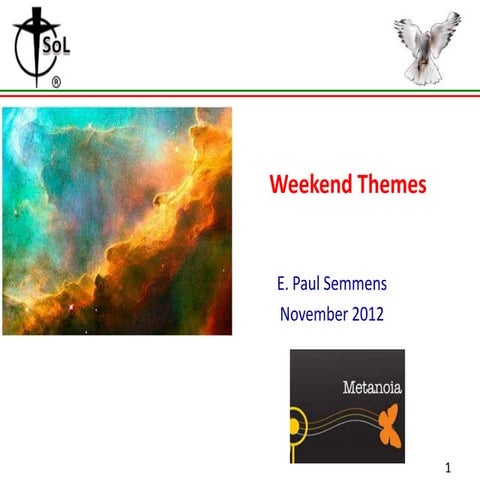 Weekend themes 11 7-12 | PPTX