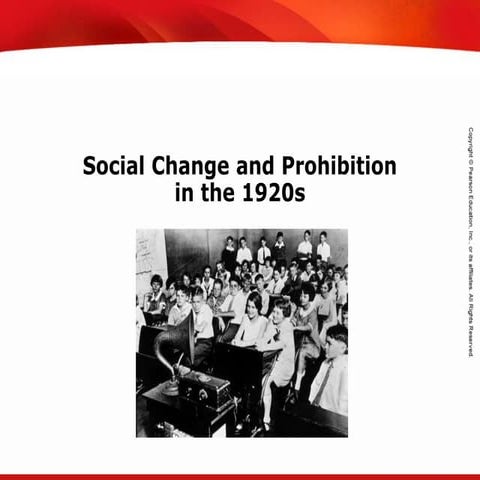 Week four 1920s social change | PPT