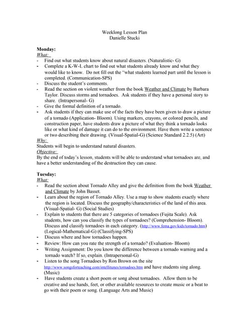 Lesson Plan and TIP Model Integration