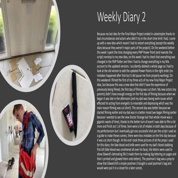 FMP 2 Diary Week 1.pptx